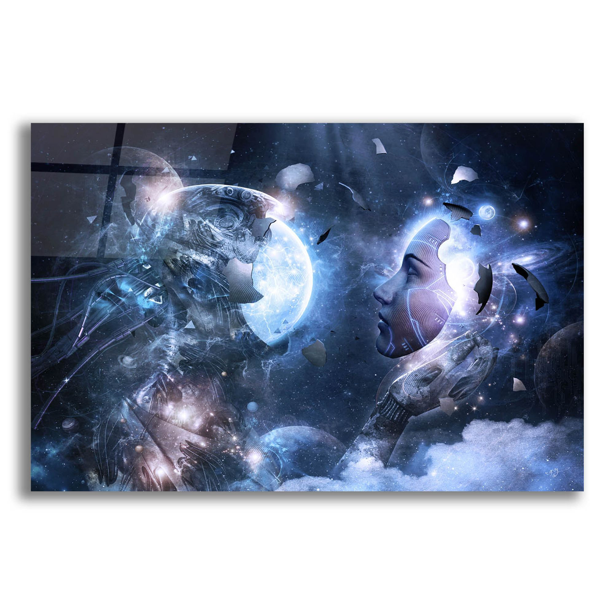Trinx 'Introspection' By Cameron Grey, Acrylic Glass Wall Art - Wayfair ...