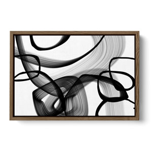 Mercury Row® 'Abstract Poetry in Black and White 100' by Irena Orlov ...