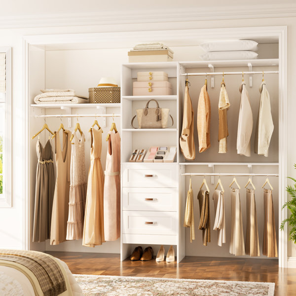 Closet Organizers with Drawers You'll Love | Wayfair