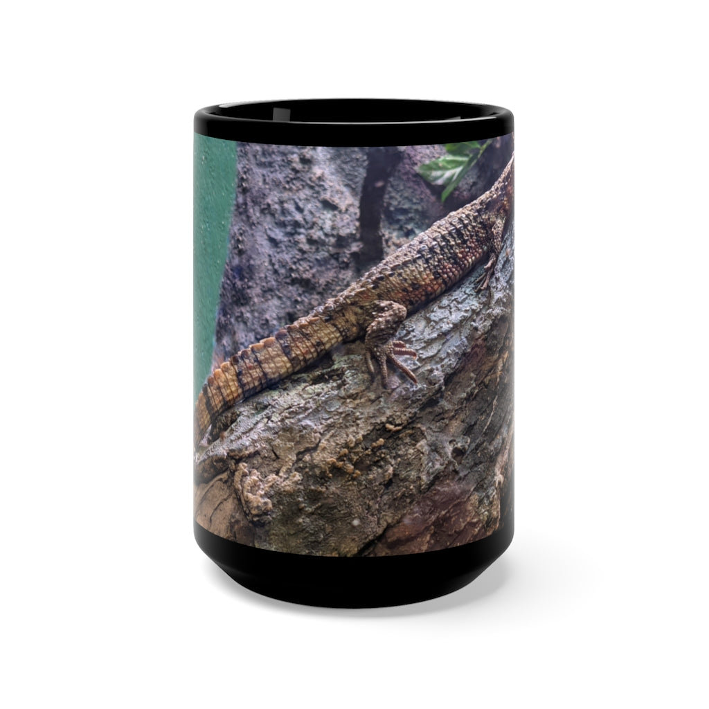 East Urban Home Lizard Black Mug 15Oz | Wayfair