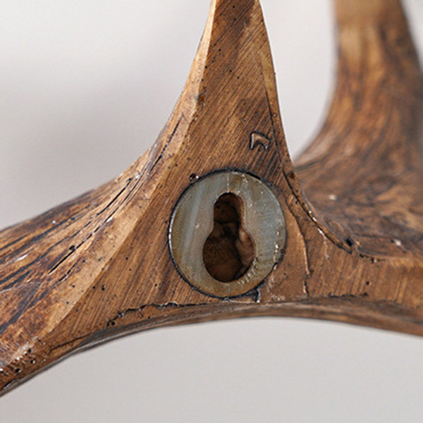 Millwood Pines Vintage Deer Antlers Wall Hooks - 11 Inch Wall Mounted ...