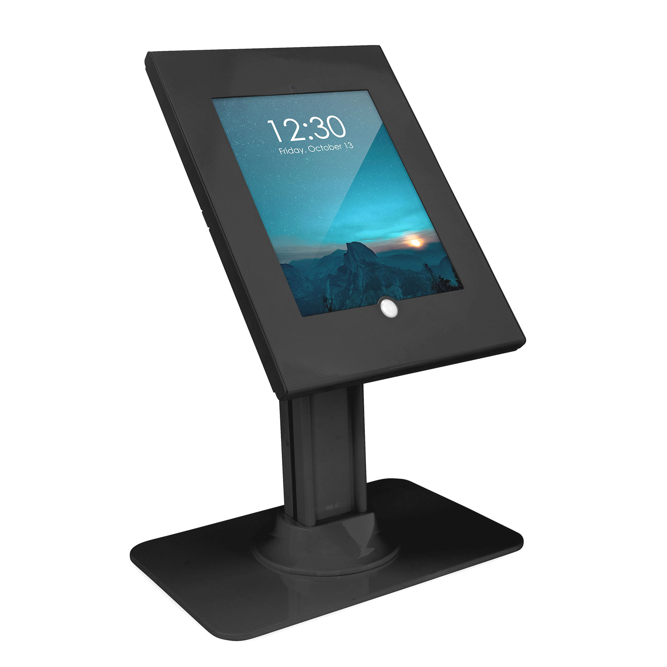 Mount-it! Anti-theft Tablet Kiosk, Locking Countertop Tablet Enclosure ...