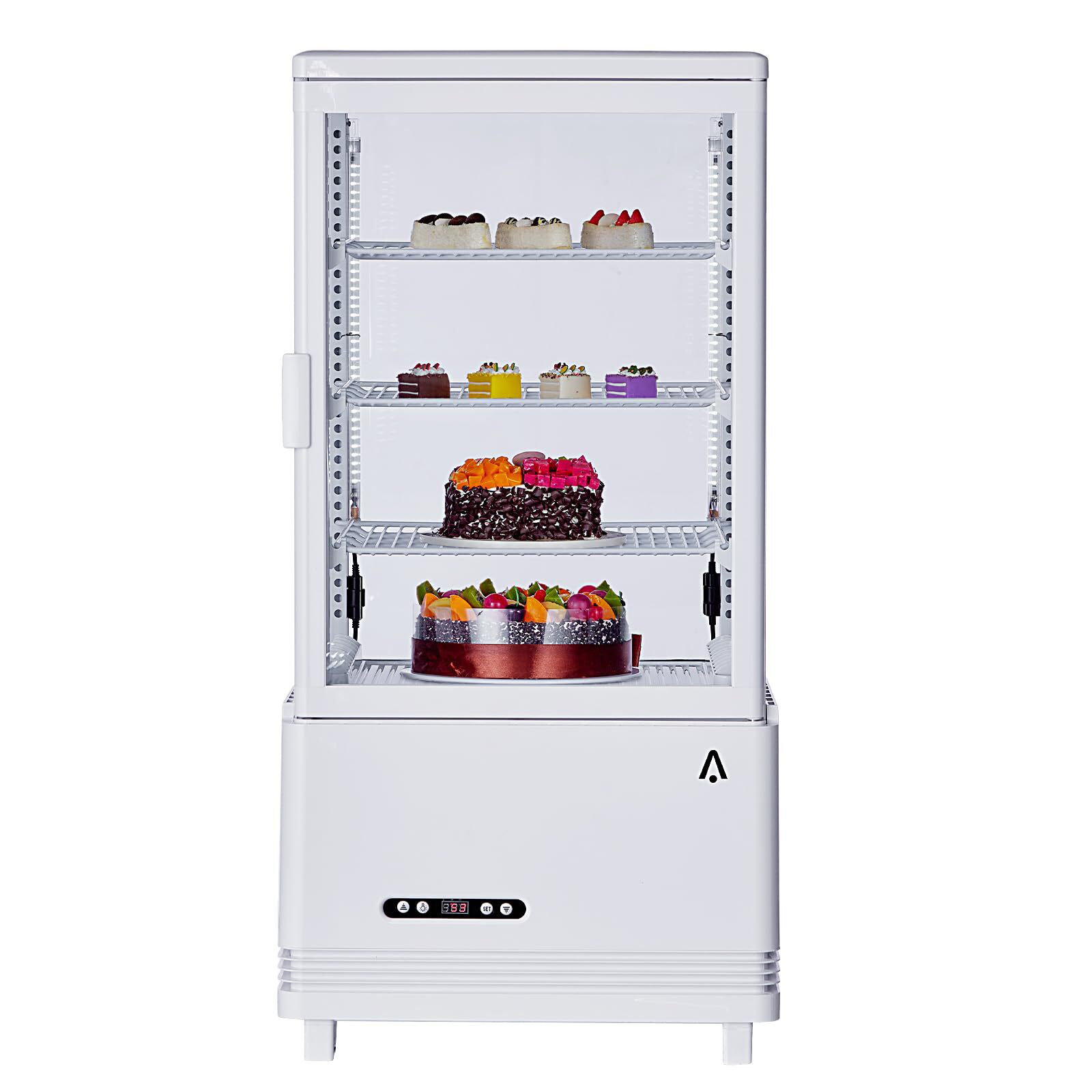 Homhougo 2.4 Cubic Feet Refrigerated Display Case - 17.87'' - Wayfair ...