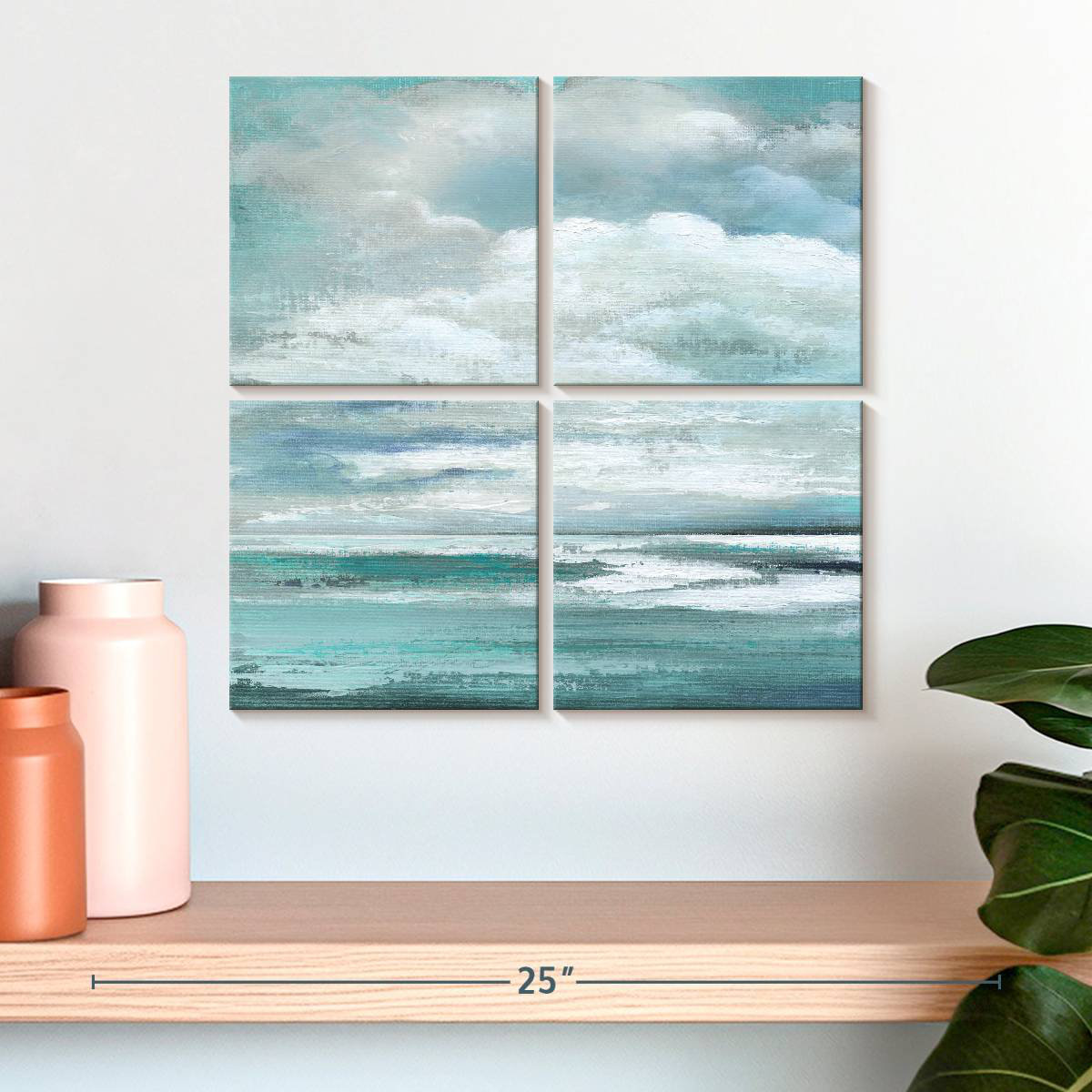 Wade Logan® Avery Billowing Clouds I | Wayfair