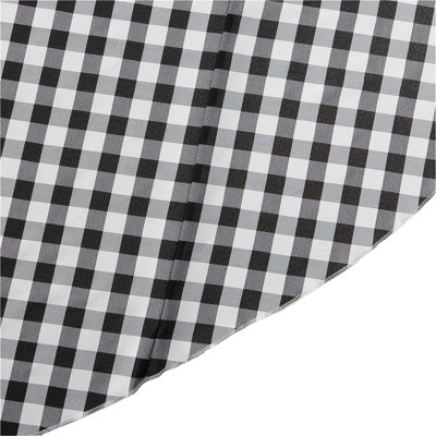 Ebern Designs Joice Round Gingham Polyester Tablecloth & Reviews | Wayfair