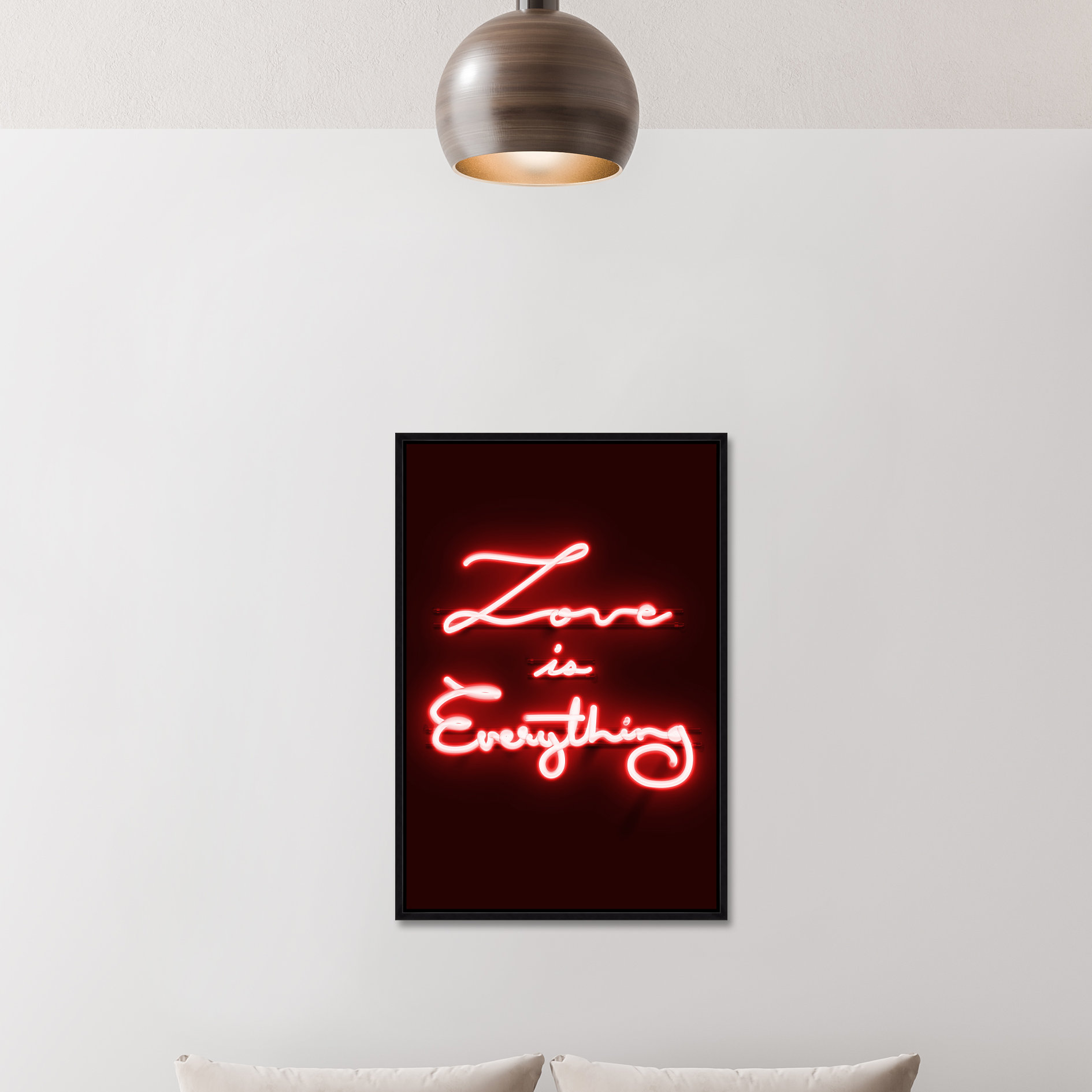 Chelsea Art Studio Neon Love Is Everything I by David Brown - Floater ...