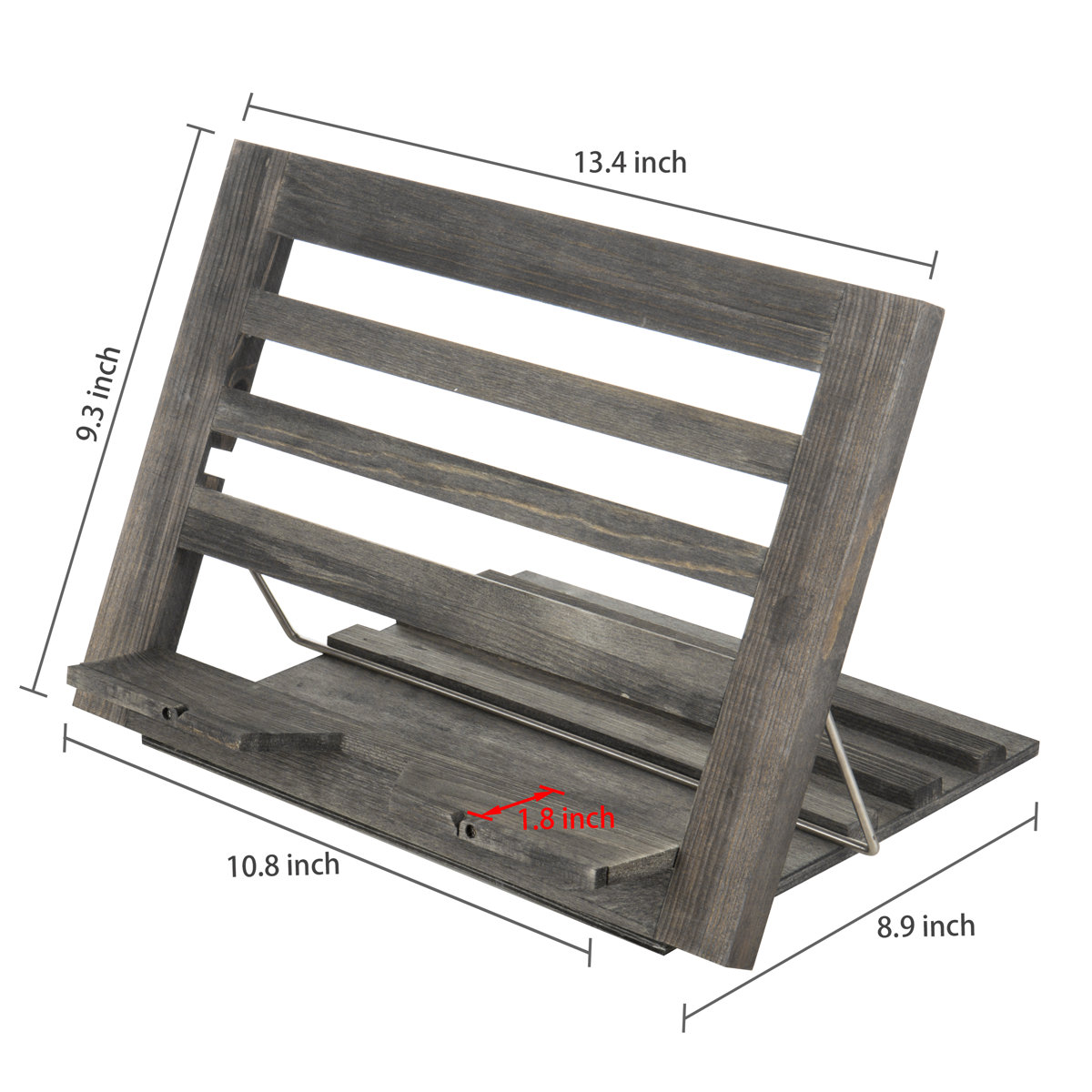 MyGift Adjustable Wood Reading Book Stand & Reviews | Wayfair