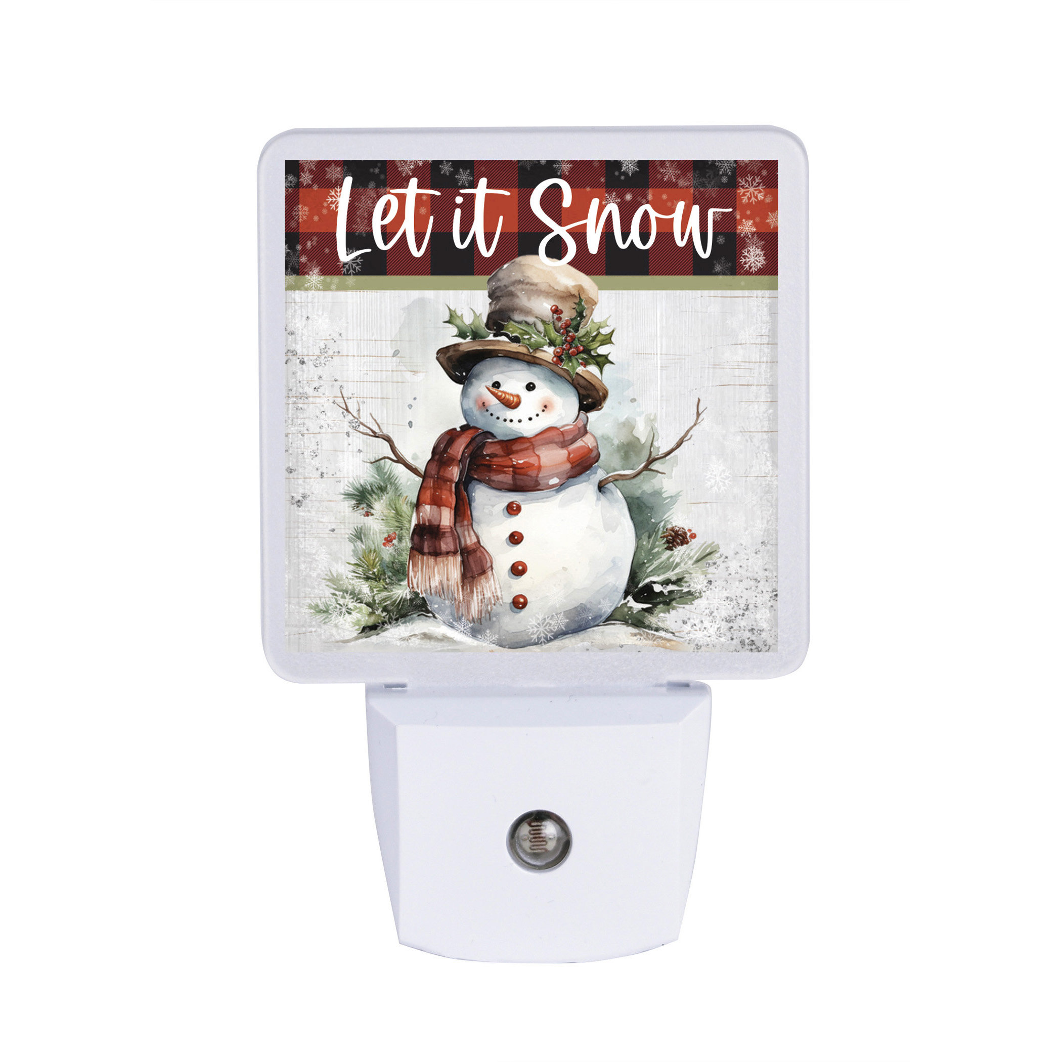Dexsa Let It Snow Nightlight - Let Your Light Shine LED Inspirational ...