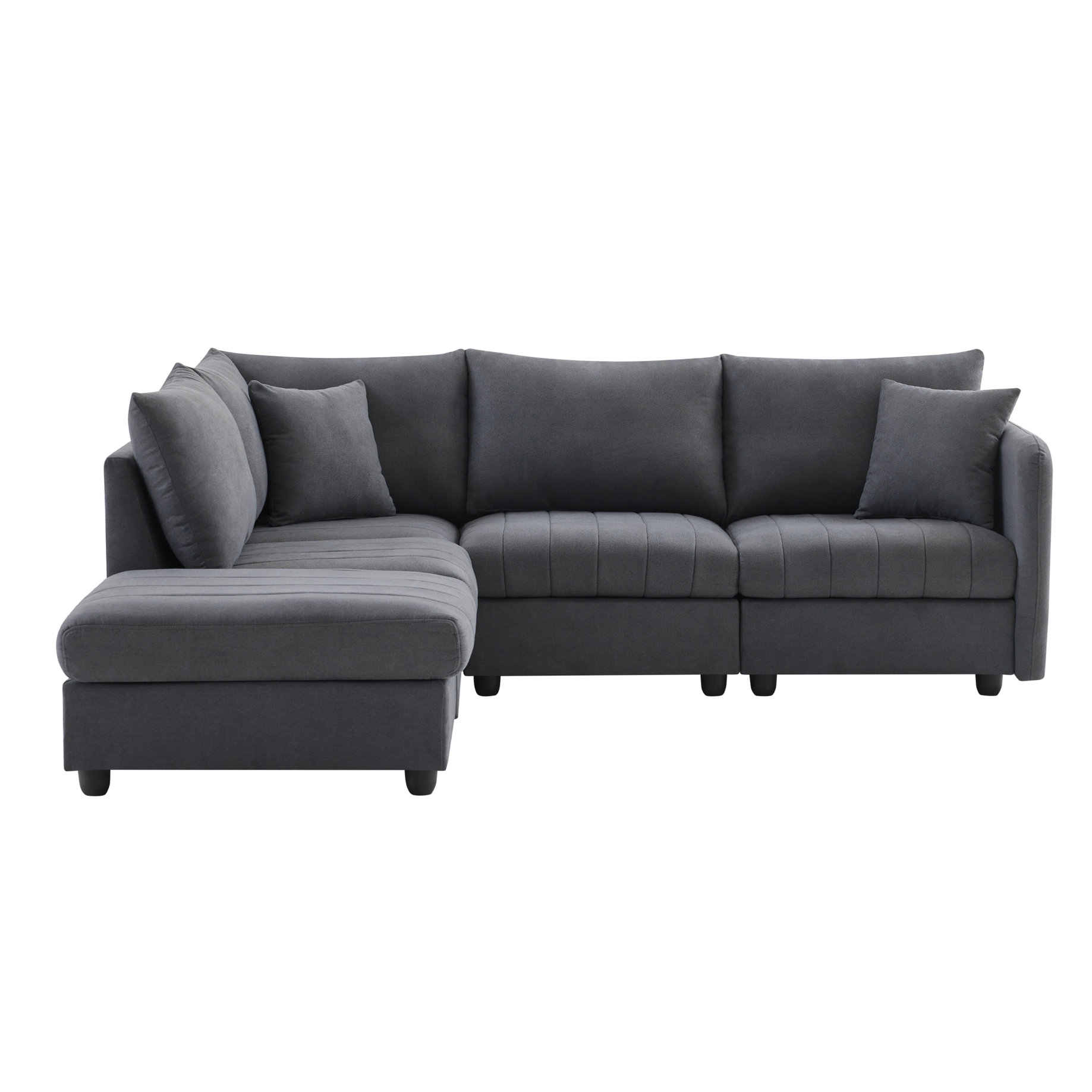 Latitude Run® L-Shaped Living Room Furniture With Movable , Vertical ...