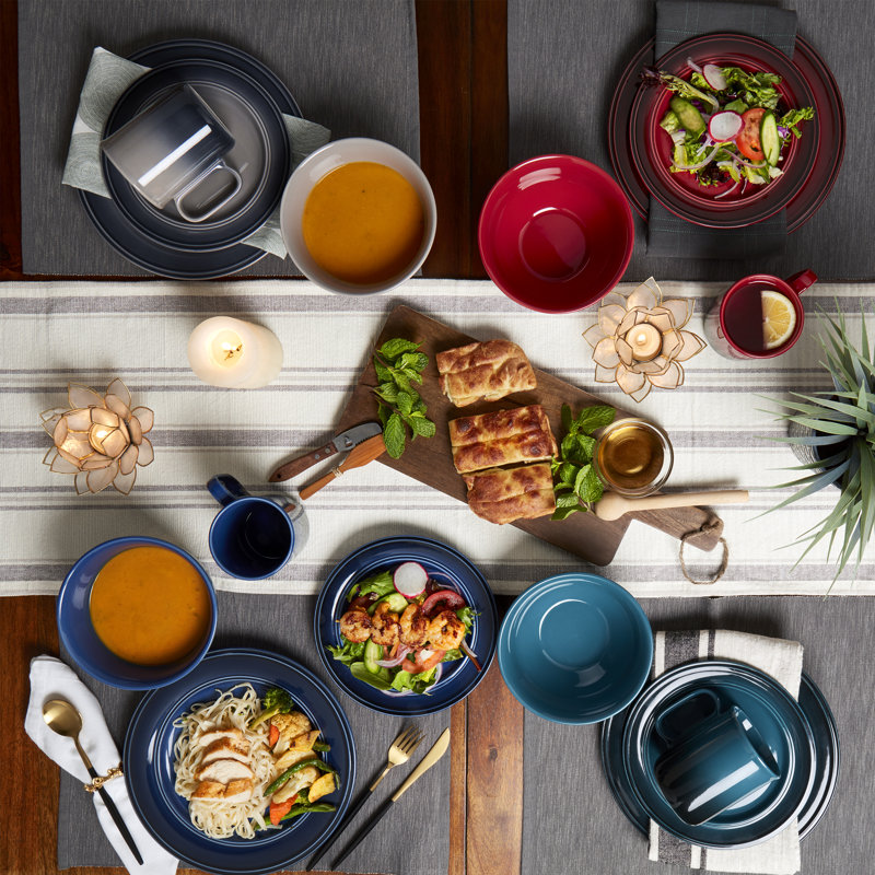 Mason Craft & More Festival Dinnerware Stoneware Dinnerware Set ...