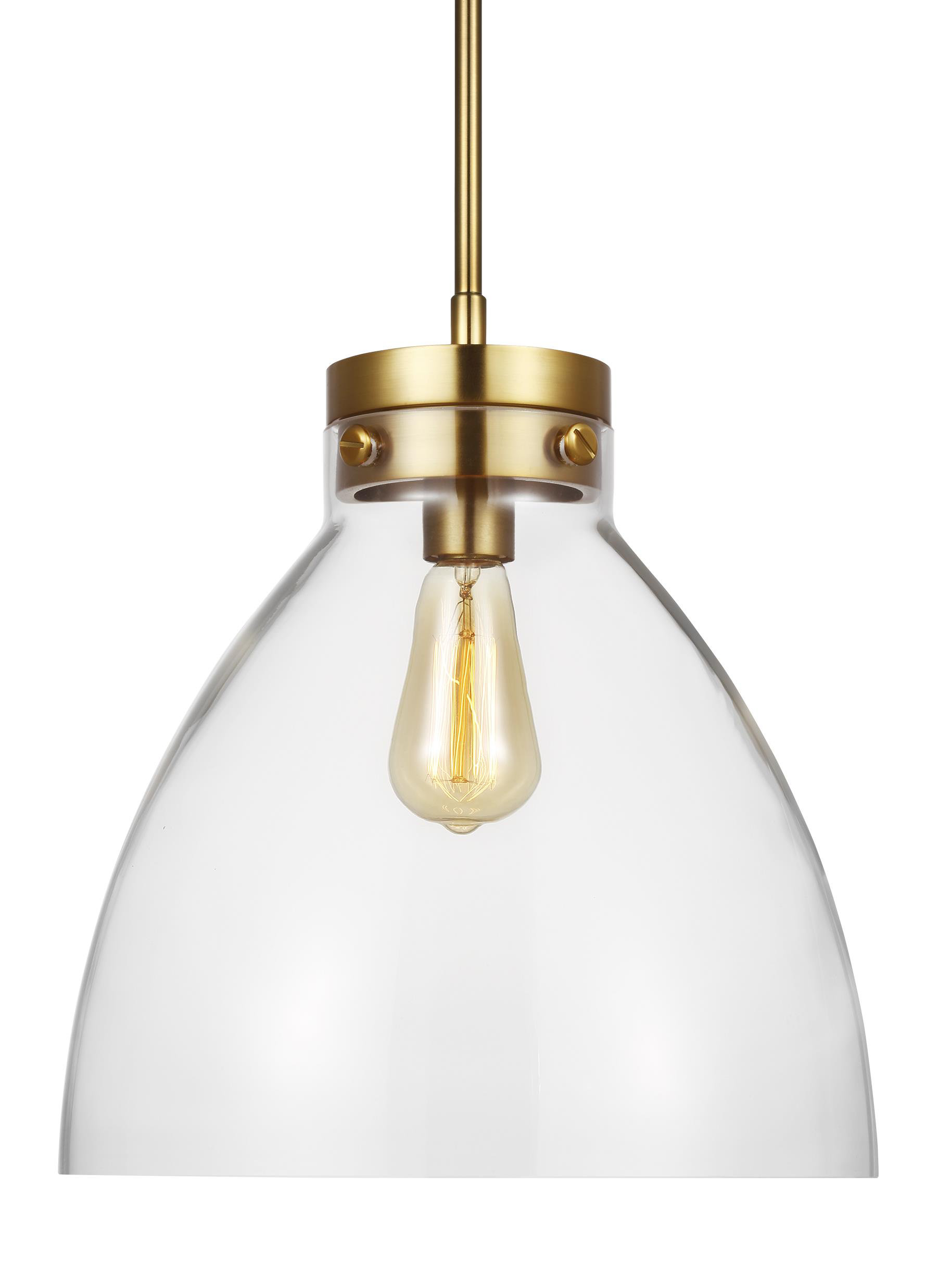 Visual Comfort Studio Garrett 1 - Light Single Bell Pendant by Chapman ...