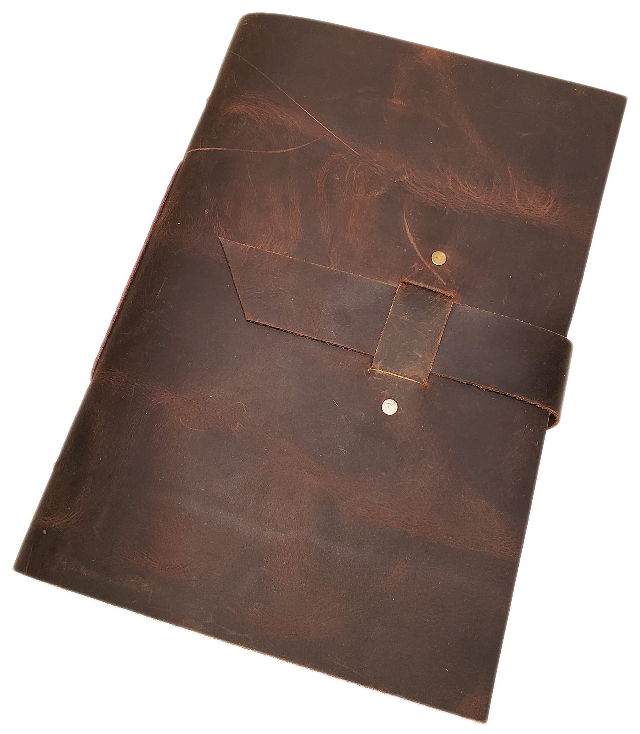 BEACHWATER POOL & SPA, LLC Large Vintage Leather Photo Album With ...