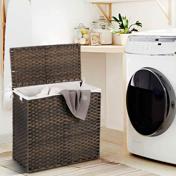 Laurel Foundry Modern Farmhouse® Laundry Hamper & Reviews | Wayfair