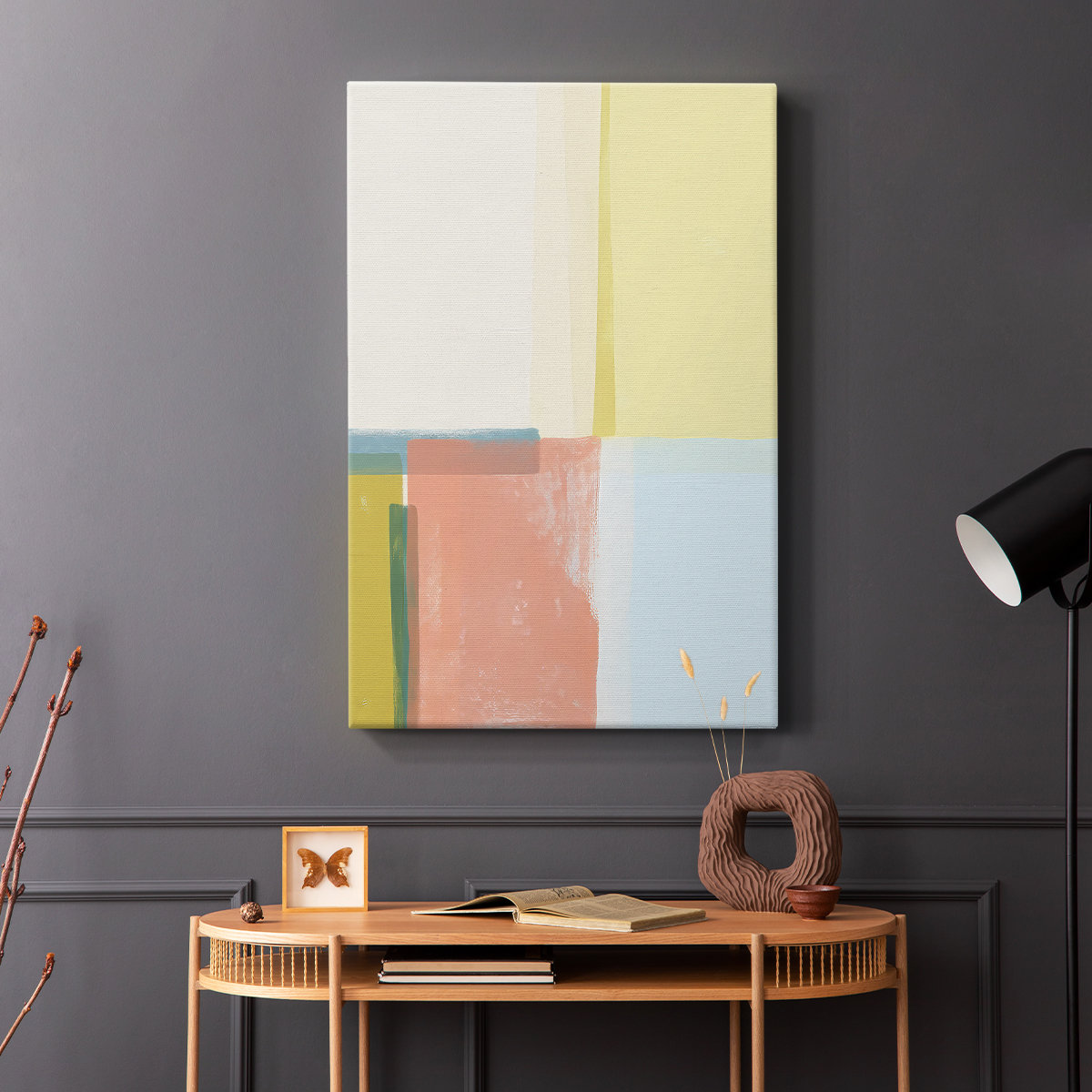 Fleur De Lis Living Cinta II -Gallery Wrapped Cavas | Wayfair