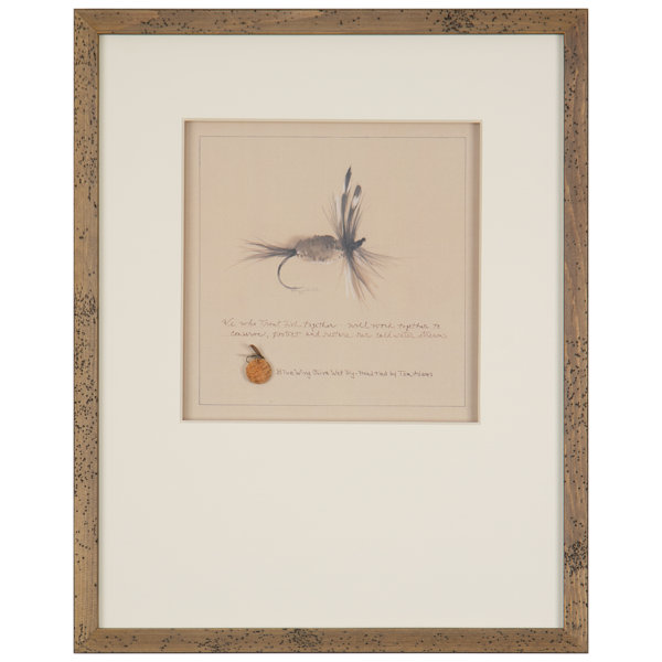 The Natural Light " Blue Wing Olive Wet Fly " - Wayfair Canada