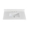 Enyibath 36 Inch Quartz Stone Bathroom Vanity Top And Single Sink | Wayfair
