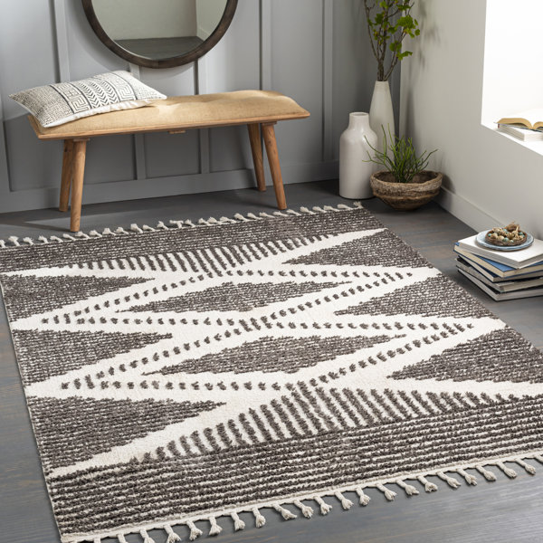 Steelside™ Tristian Geometric Indoor Rug & Reviews | Wayfair