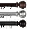 Astoria Grand Shuster Adjustable 1.5" Single Curtain Rod & Reviews ...