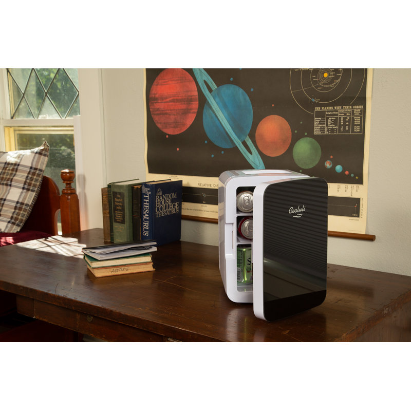 Cooluli Infinity 0.35 Cubic Feet Portable Countertop Mini Fridge ...