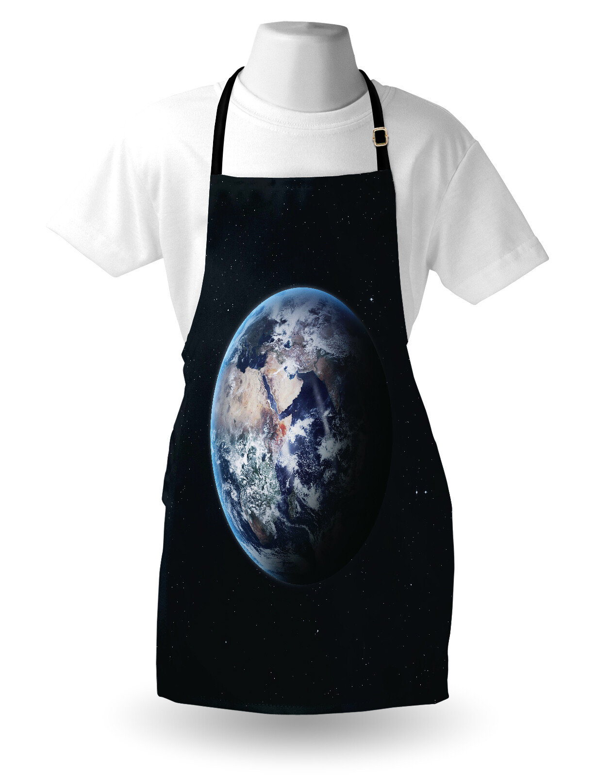 East Urban Home Galaxy Apron Unisex, Planet Outer Space Scene, Adult ...