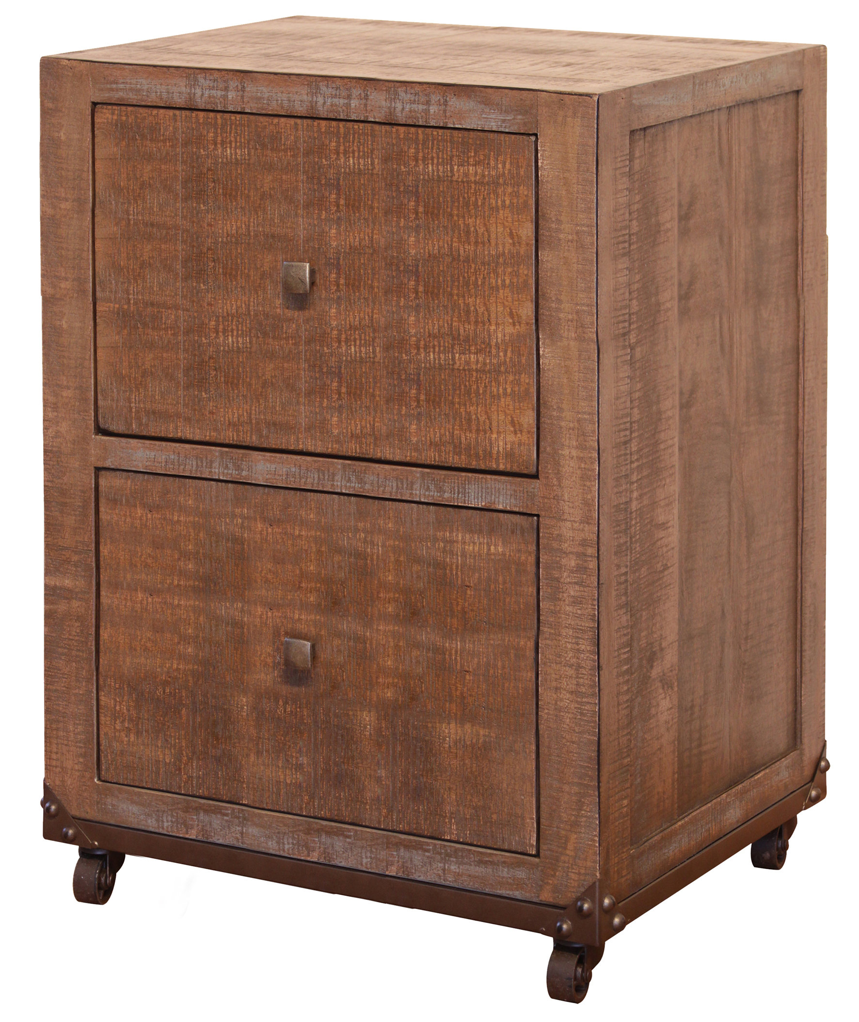 Loon Peak® Kalya 2 Drawer Vertical Filing Cabinet | Wayfair