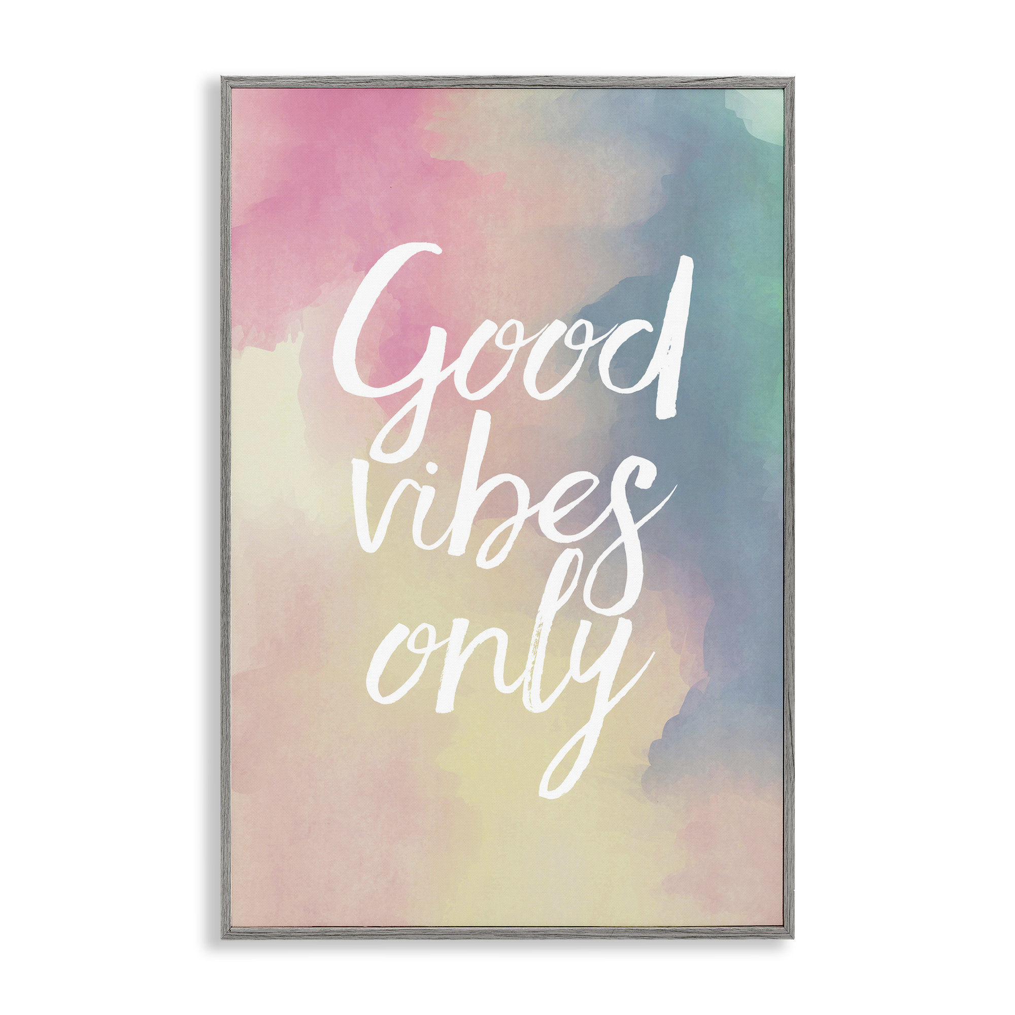 Dakota Fields Good Vibes Only Ombre Giclee Art by Louise Carey | Wayfair