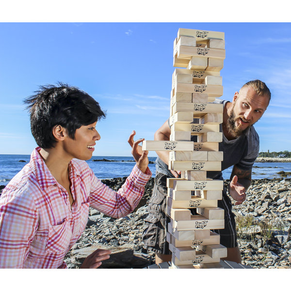 Jenga® Giant™ JS7™ Hardwood Game & Reviews - Wayfair Canada