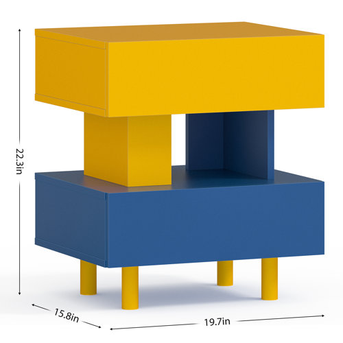 Yellow Nightstands You'll Love | Wayfair