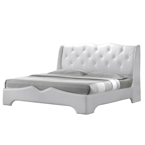 Orren Ellis Kogan Upholstered Platform Bed | Wayfair
