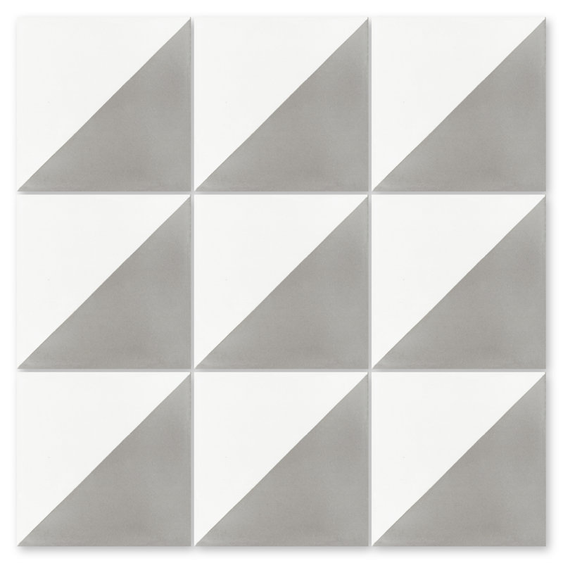 Villa Lagoon Tile Man Overboard 8" x 8" Cement Wall & Floor Tile | Wayfair