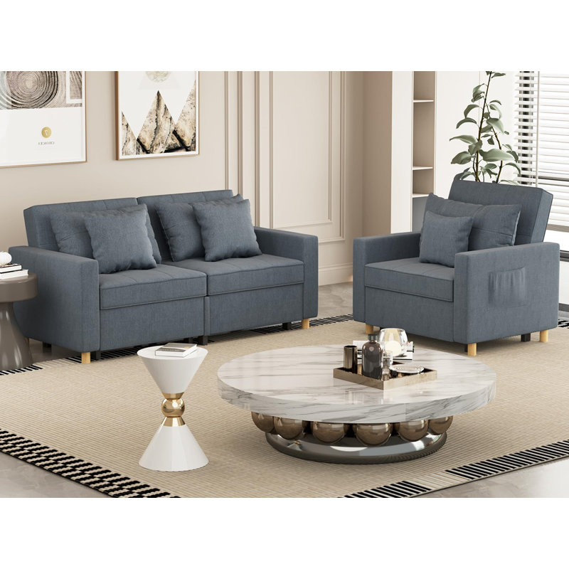 Latitude Run® 71" Square Arm Sofa Bed & Reviews | Wayfair