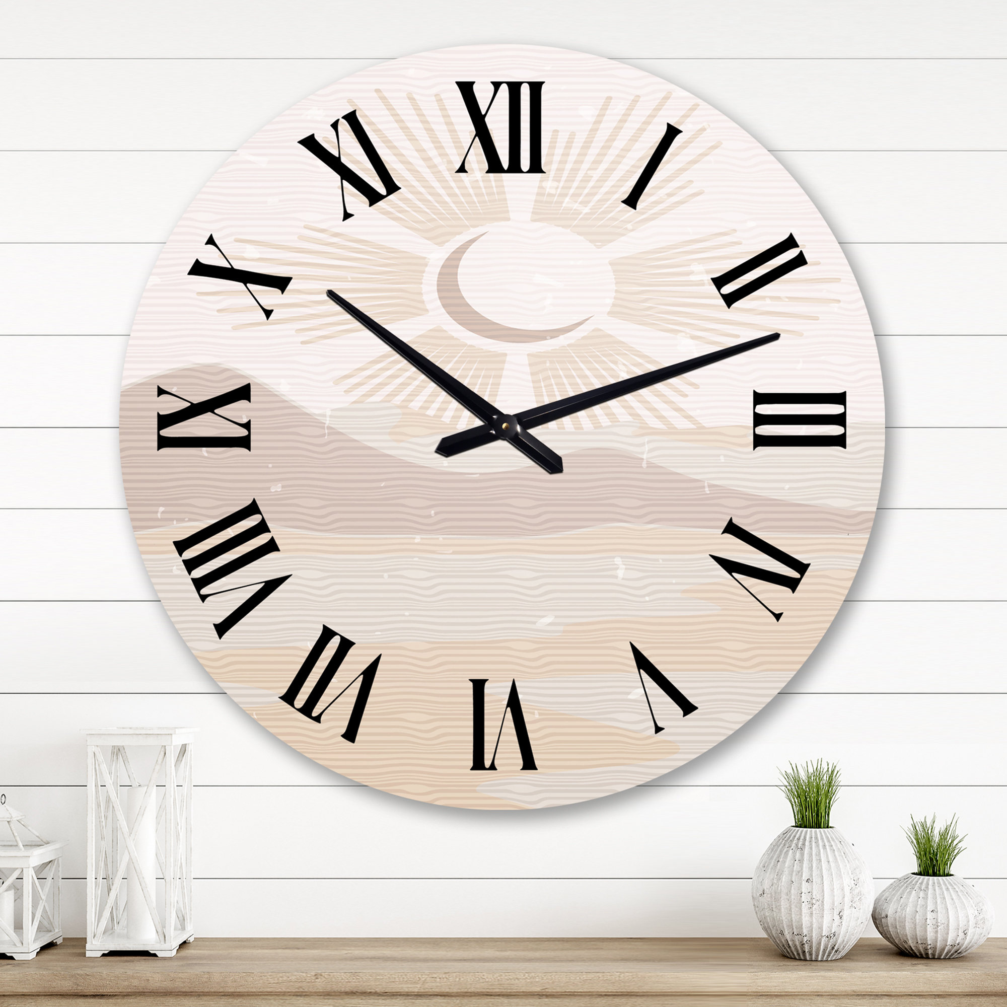 East Urban Home Minimal Boho Nude In Botanical Earth Tones II Wall ...