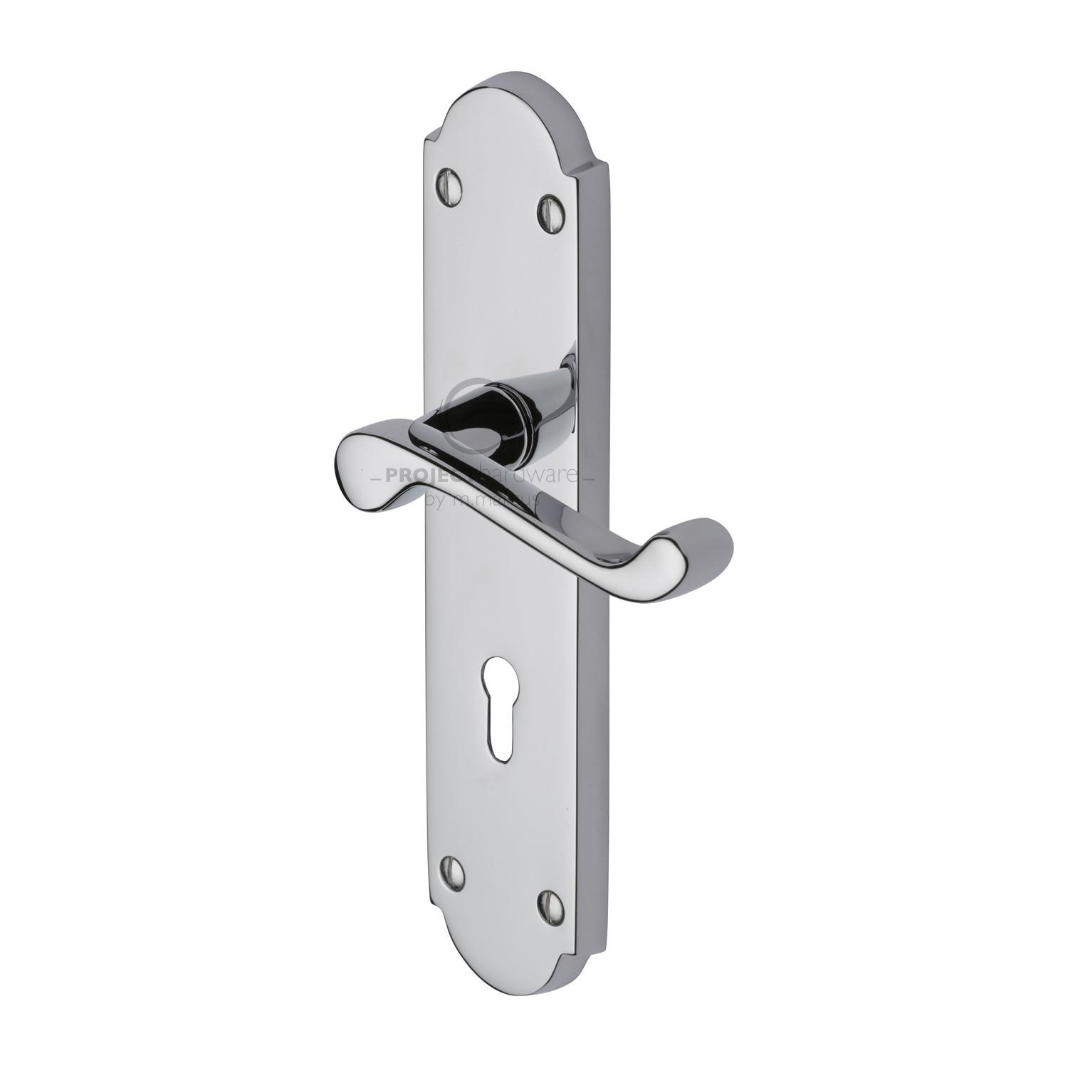 Heritage Brass Project Hardware Door Handle Lever Lock Kensington ...