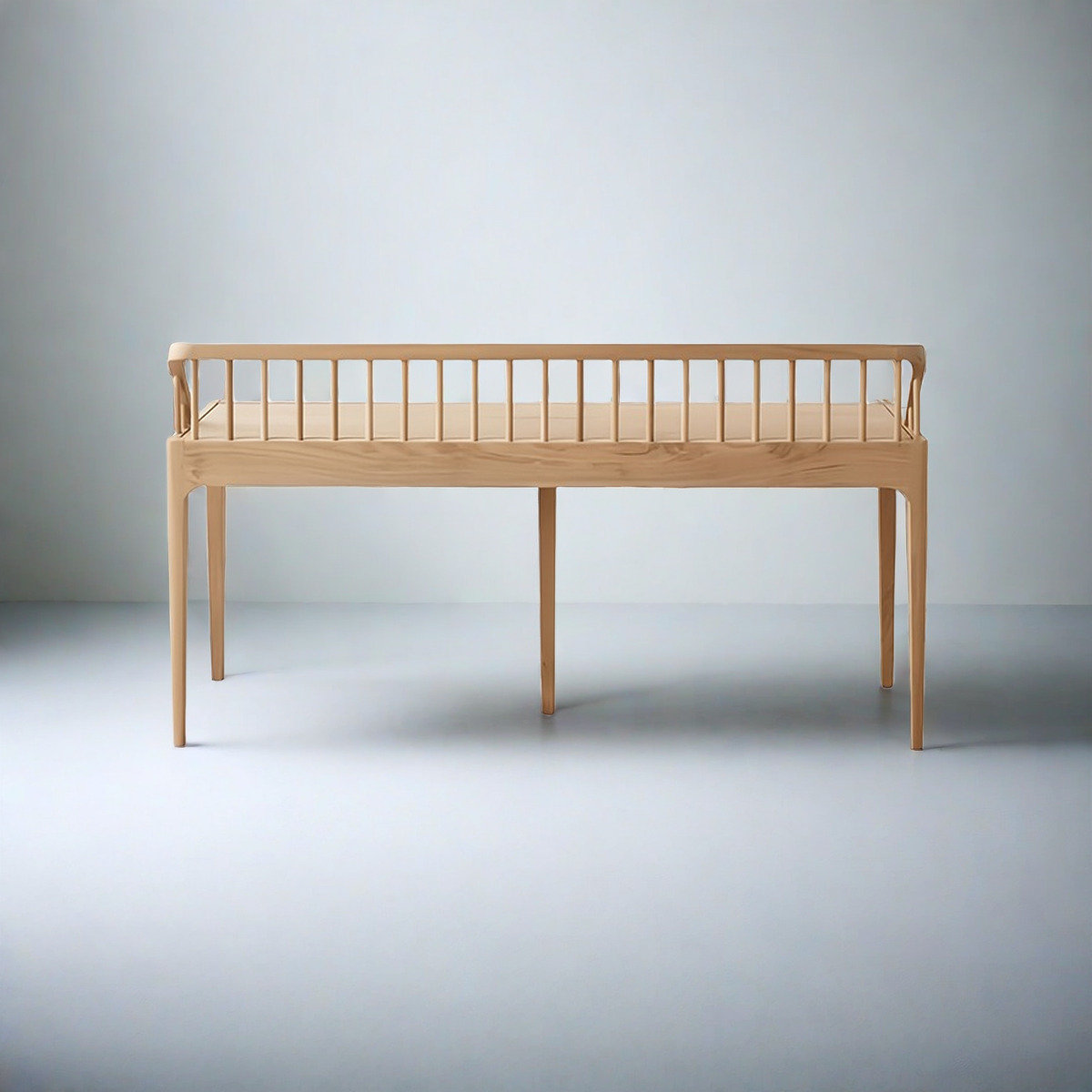 Creative bed end stool Solid wood bench Bed end bench Solid wood bench ...