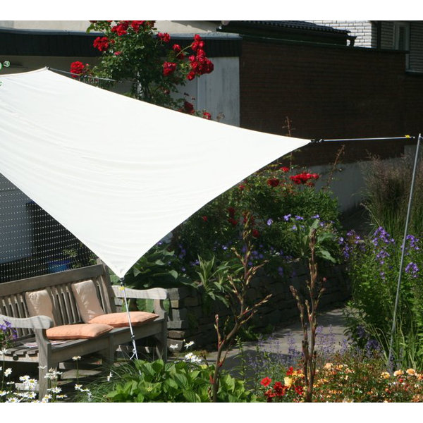 Dakota Fields Concave Sun Shade Anthracite 300 x 250cm | Wayfair.co.uk