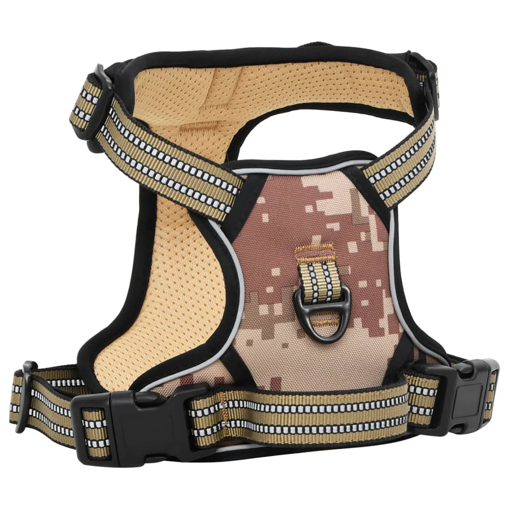 Archie & Oscar Dog Harness With Lead & Collar Adjustable Camouflage ...