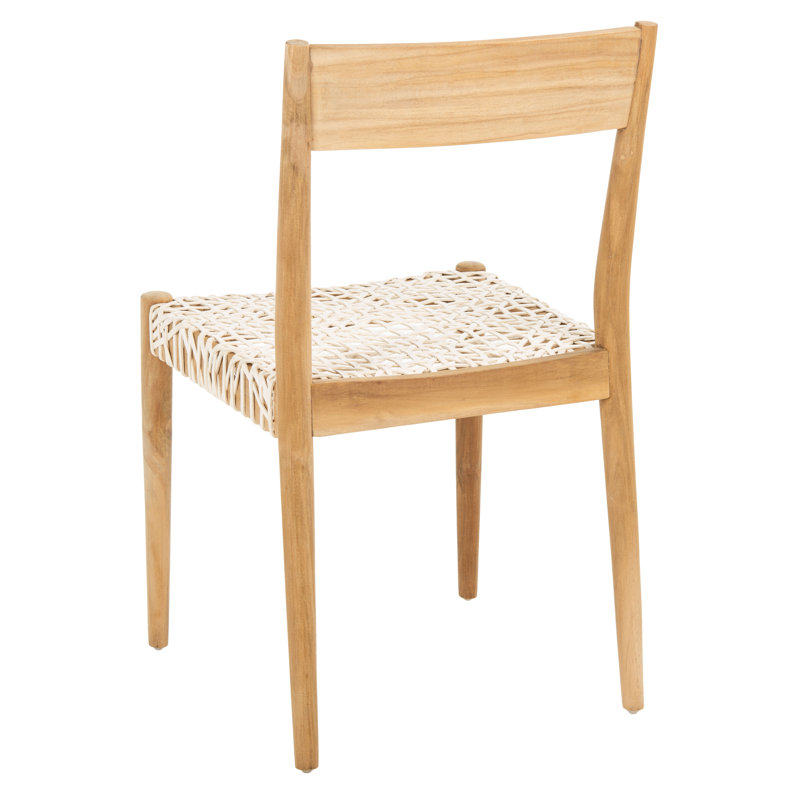 Mistana™ Alhambra Solid Wood Solid Back Side Chair | Wayfair