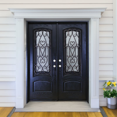 double front doors external