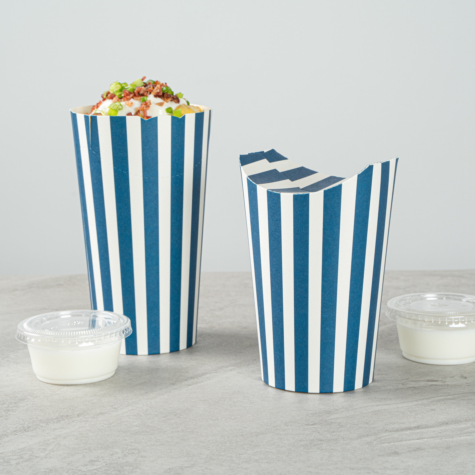 Restaurantware-Bio Tek 20 Ounce French Fry Cups, 100 Disposable French ...