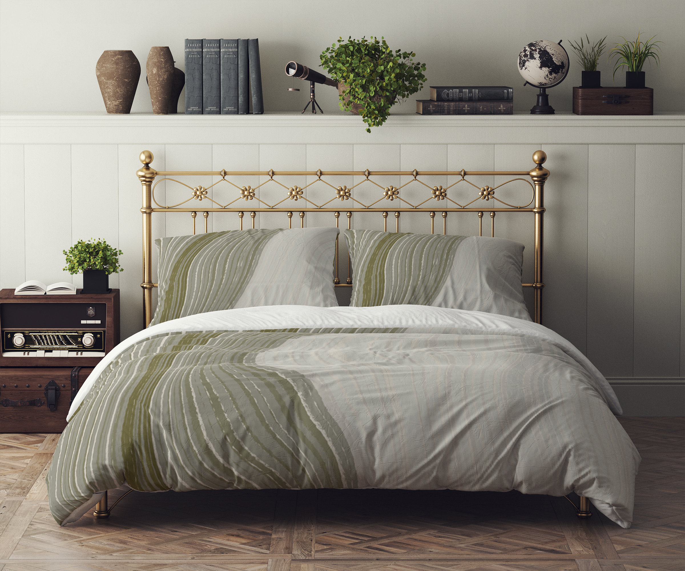 KAVKA DESIGNS BUTTE WAVE Collection Comforter Set | Wayfair