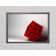 Bright Star Red Jelly Cube - Single Picture Frame Print on Canvas ...