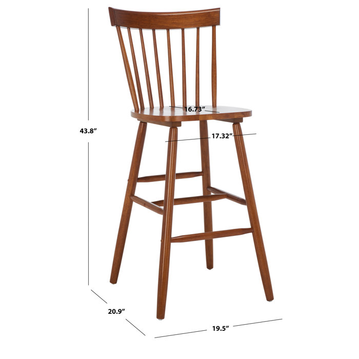 AllModern Stacee Solid Wood Stool & Reviews | Wayfair