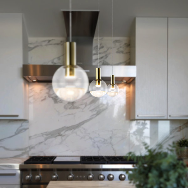 VONNLighting Sienna 5-in Integrated LED Height Adjustable ETL Certified ...