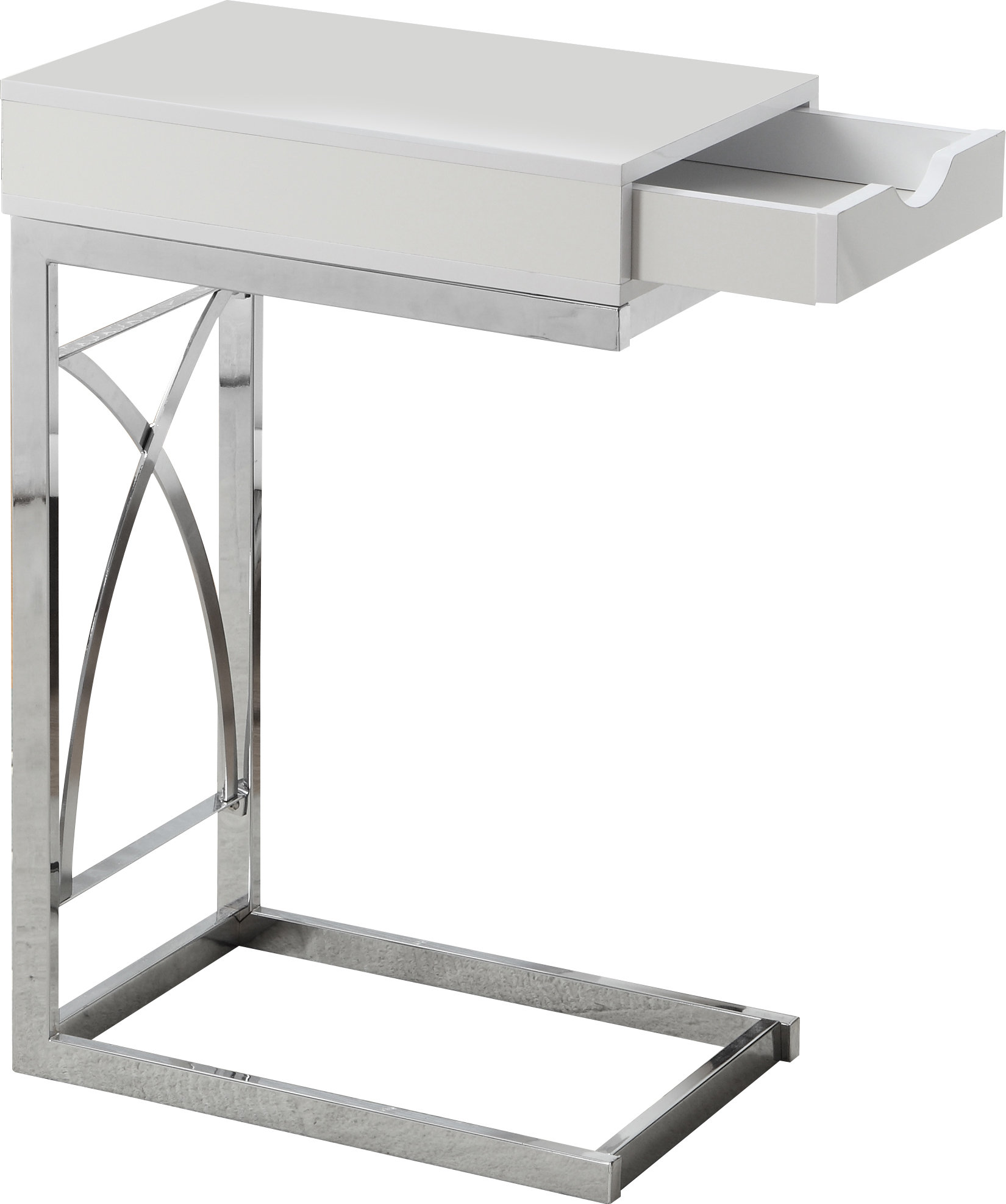 Wrought Studio™ Accent Table, C-shaped, End, Side, Snack, Storage ...