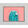 Bright Star Teal Cactus - Single Picture Frame Art Prints on Canvas ...