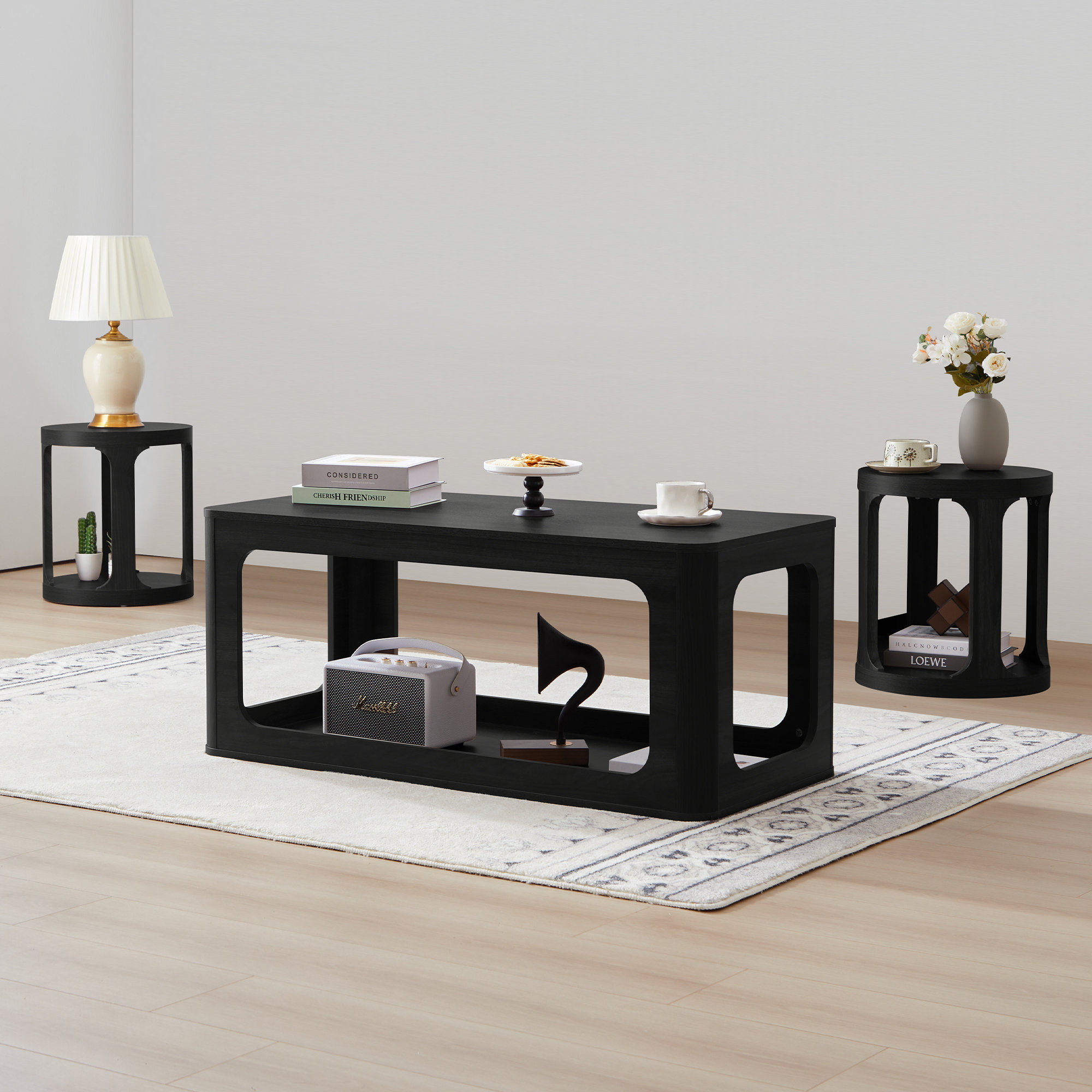Latitude Run® Kaigen 3 - Piece Living Room Table Set - Wayfair Canada