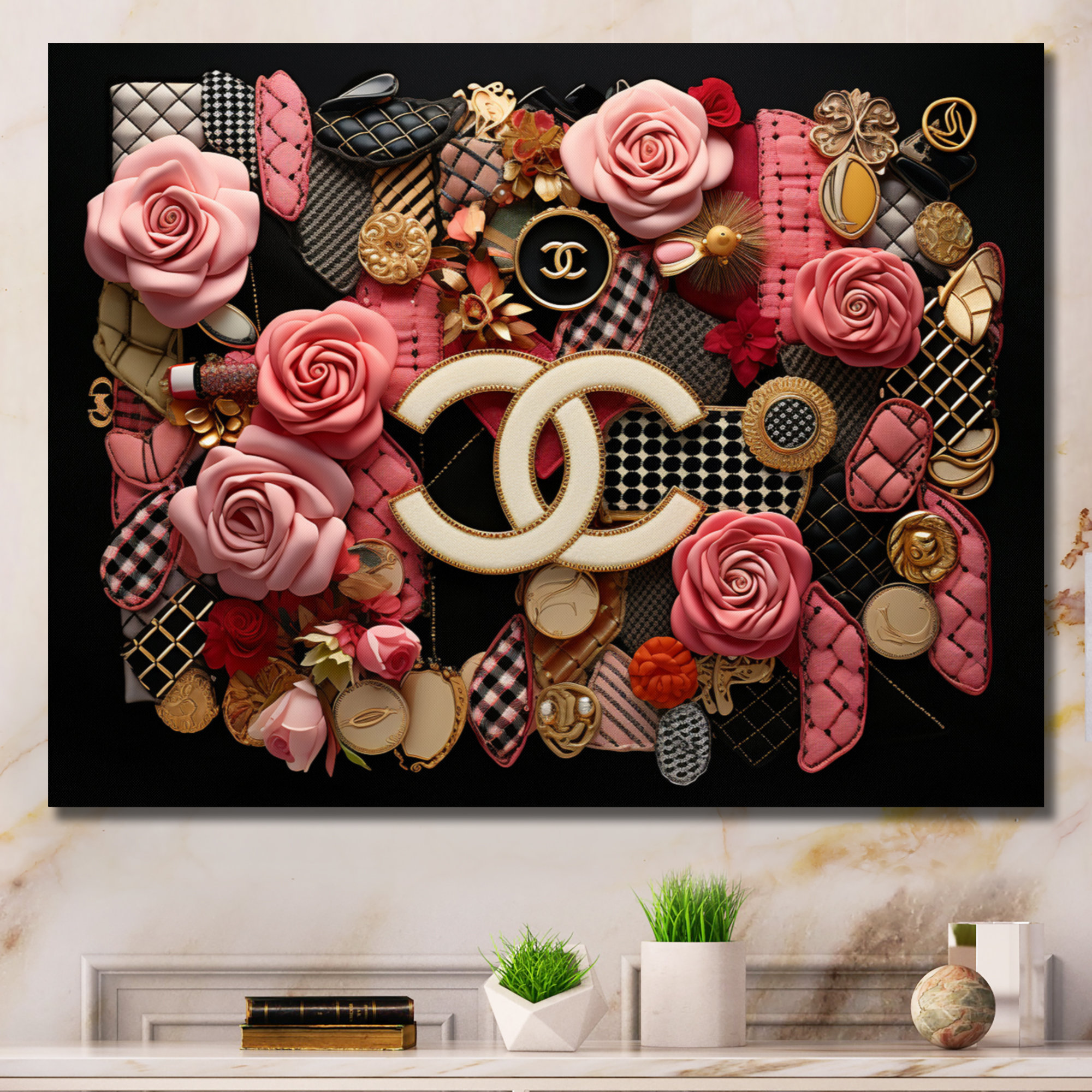 Winston Porter All Fashion Brands Logo II On Canvas Print & Reviews ...