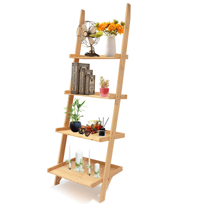 Ebern Designs Kyian Ladder Bookcase & Reviews | Wayfair