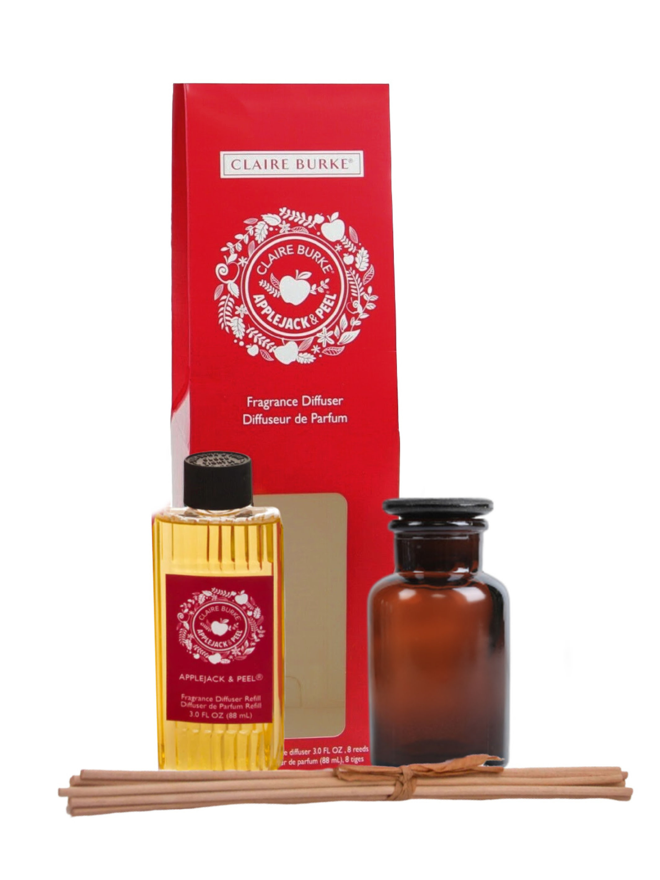 Claire Burke Fragrance Applejack And Peel Reed Diffuser Set - Wayfair ...
