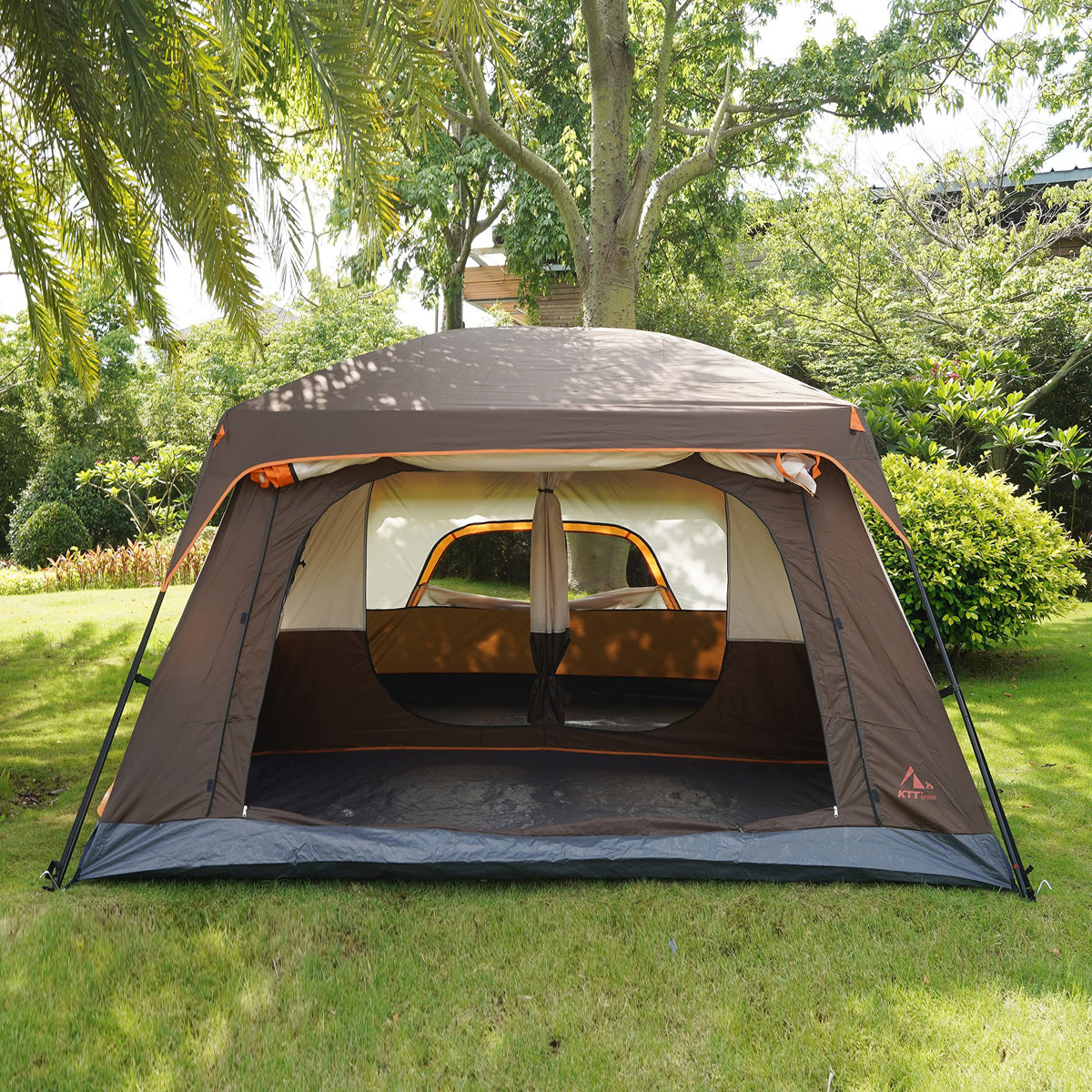 LIFETIME FLOORING LLC Extra Large Tent 10-12-14 Person(B),Family Cabin ...